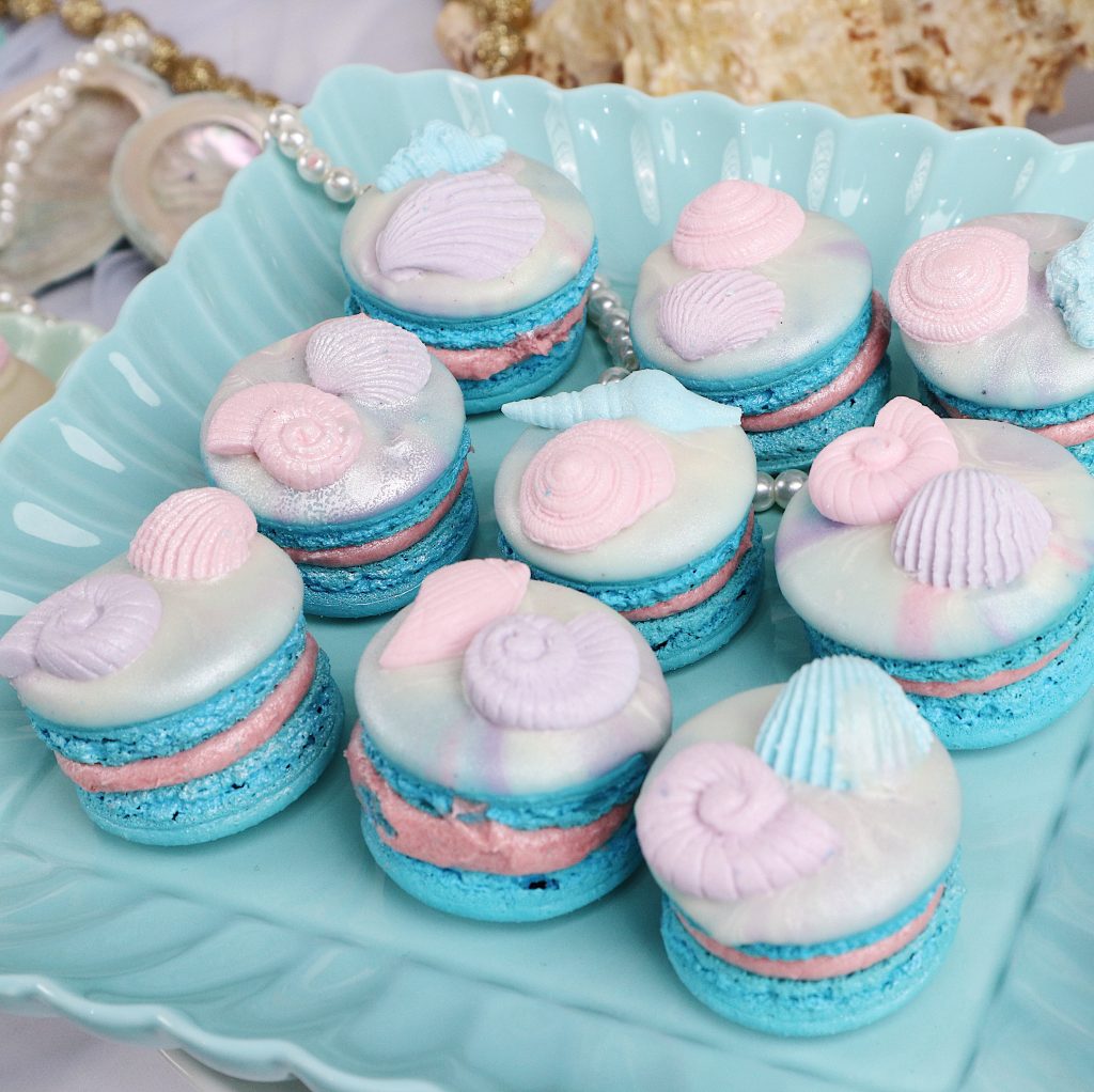 Mermaid Macarons - Creme Maison Bakery