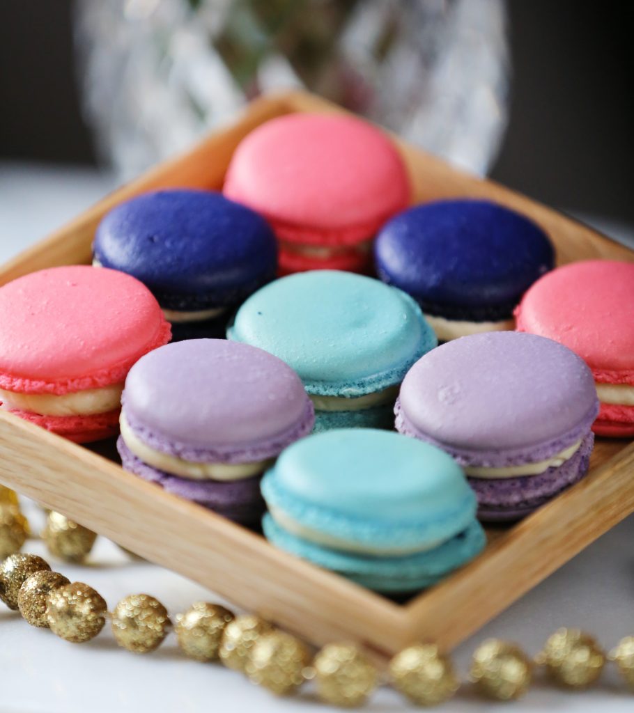 Jewel Hues Macarons - Creme Maison Bakery