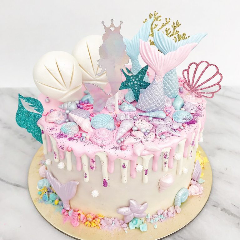 Magical Mermaid – Mermaid Cake - Creme Maison Bakery