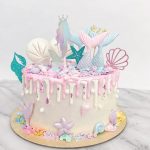 Enzo - Emerald Green Cake • Fantasy Cakes • Creme Maison Bakery Singapore