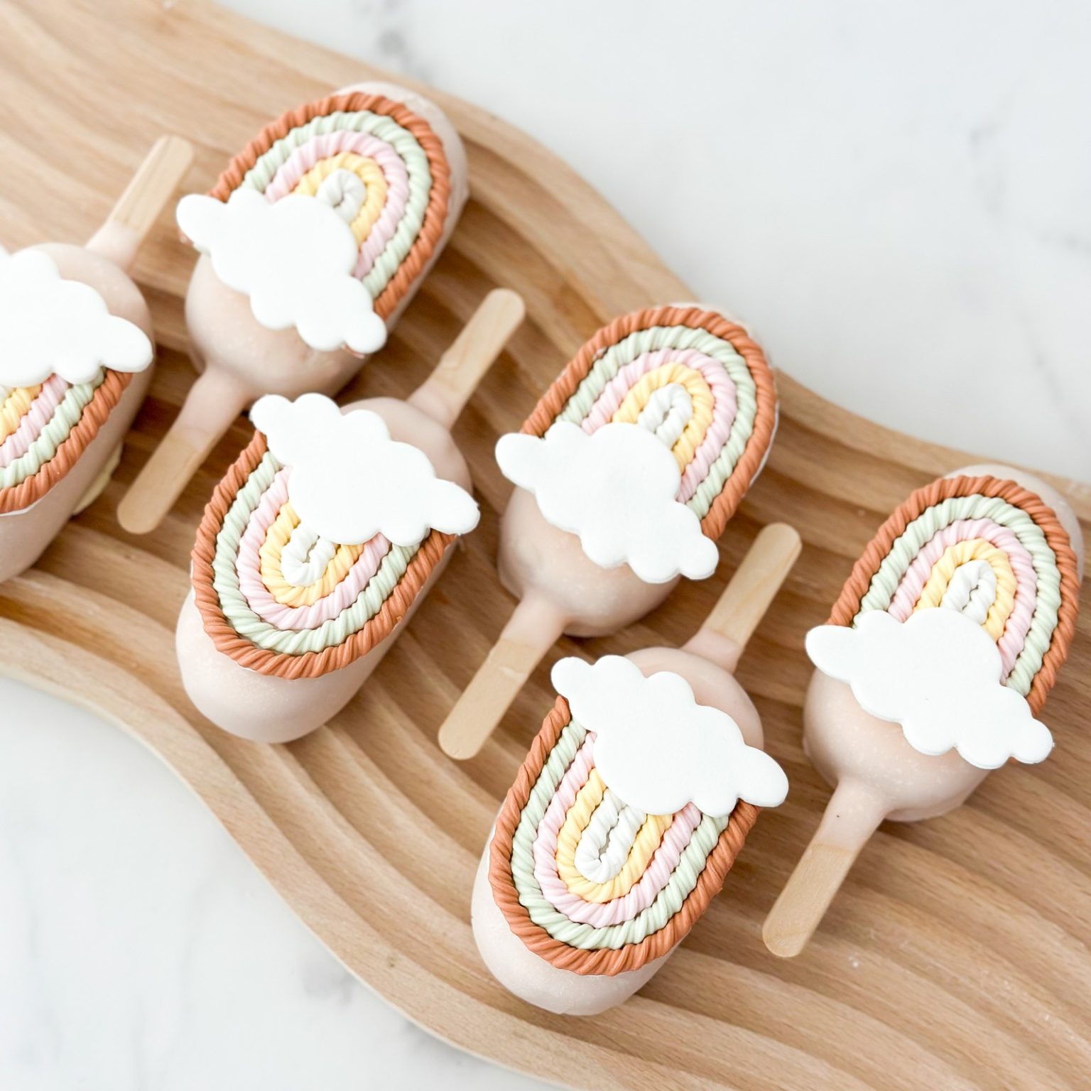 Cheery Cake Popsicles (Box of 6) • Cake Popsicle • Creme Maison Bakery