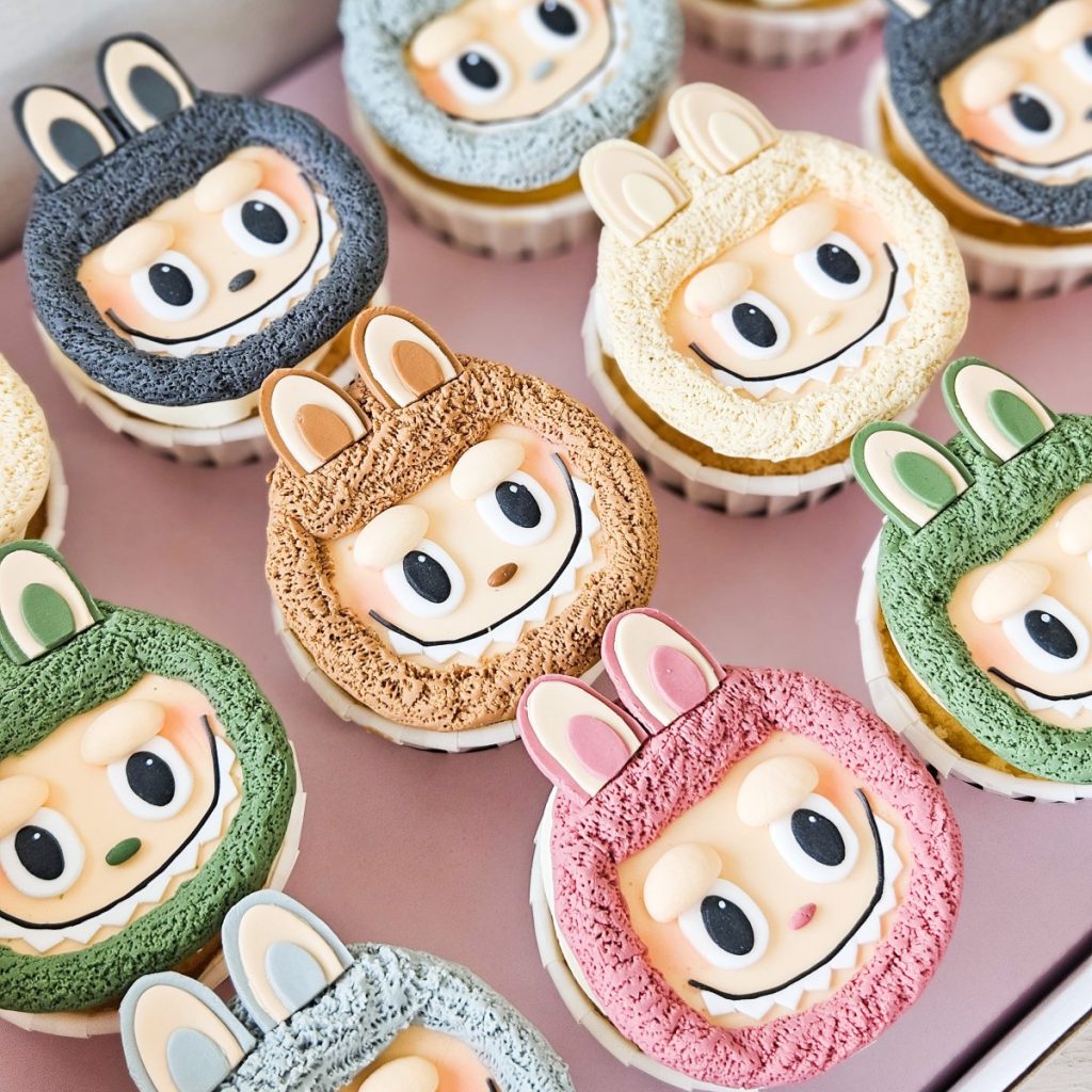 Labubu Inspired Cupcakes - Creme Maison Bakery