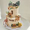 Safari Trail – Safari Animal Cake - Creme Maison Bakery